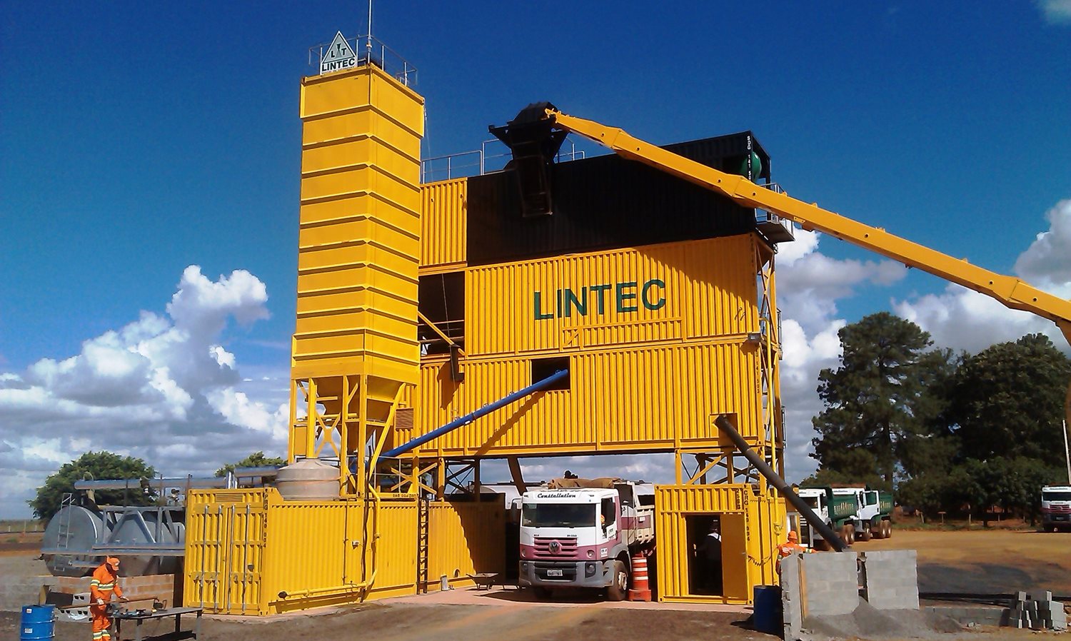 Usinas de asfalto em container - Usinas de asfalto em container - Produtos - Lintec-Ixon
